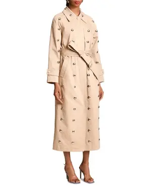 Avec Les Filles Studded Belted Jacket