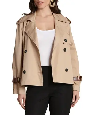 Avec Les Filles Belted Trench Jacket