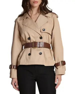 Avec Les Filles Belted Trench Jacket