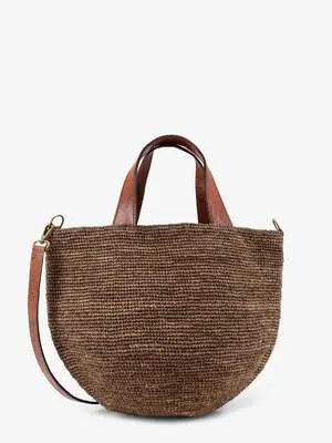 IBELIV Mirozy Raffia Crossbody Bag - Brown