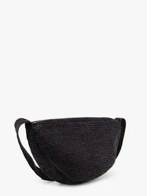 IBELIV Raffia Clip Crossbody Bag