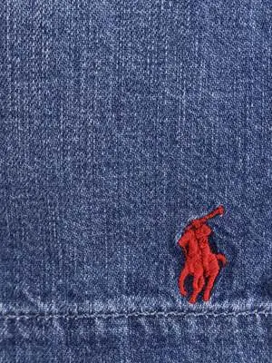 Polo Ralph Lauren Denim Bermuda Shorts With Embroidered Logo