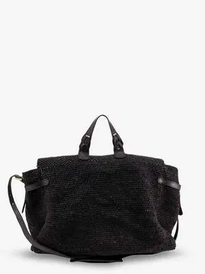 IBELIV Alpha Raffia Shoulder Bag