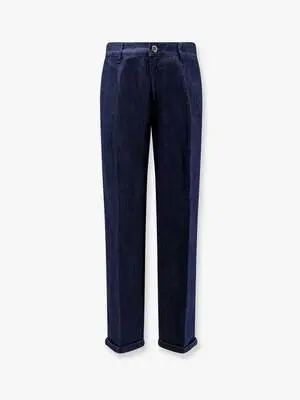 PT TORINO Lord Cotton Linen Blend Trousers