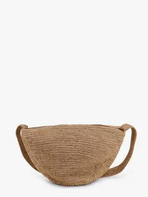 IBELIV Luna Raffia Crossbody Bag