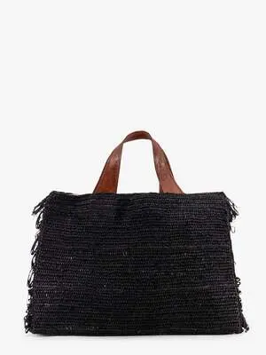IBELIV Onja Raffia Crossbody - Black