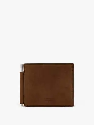 TOM FORD Nubuck Wallet - Brown