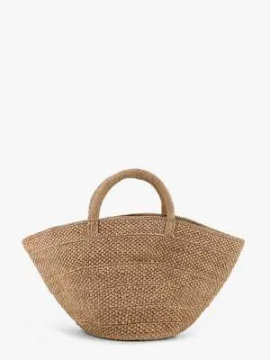 IBELIV Ela Raffia Handbag - Beige