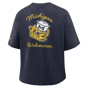 Nike Michigan Legacy Pocket Boxy College T-shirt - Blue