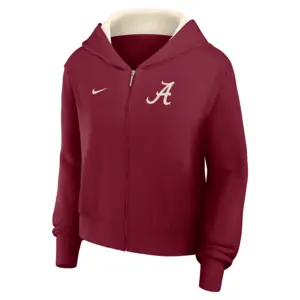 Nike Alabama Mantra College Full-zip Hoodie - Red