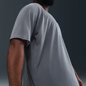 Nike Hydroguard Essential Dri-fit Uv Short Sleeve Top - Grey