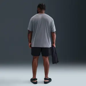 Nike Hydroguard Essential Dri-fit Uv Short Sleeve Top - Grey