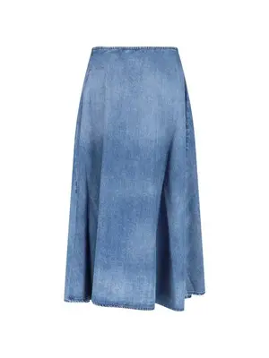 DIESEL De-annie-s3 Denim Skirt