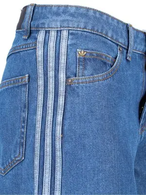 Adidas Firebird" Wide Jeans
