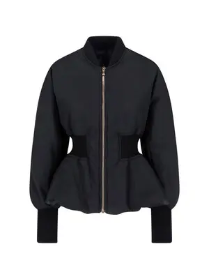 Alaïa Peplum' Bomber Jacket