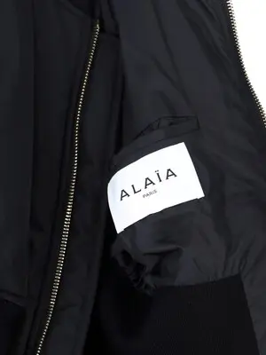 Alaïa Peplum' Bomber Jacket