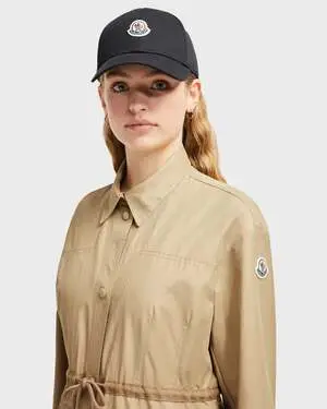 Moncler Gabardine Baseball Cap
