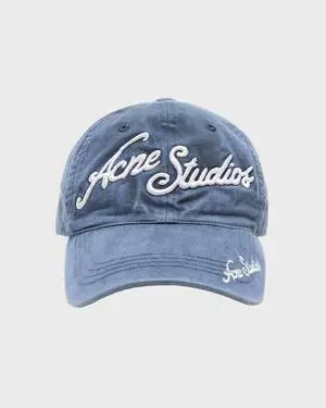 Acne Studios Cap Logo Baseball - Blue