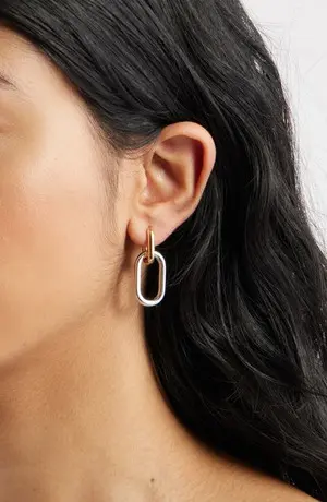 Nordstrom Double Link Drop Earrings