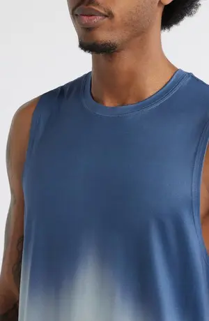 SANTO STUDIO Tempo Tech Tank - Fade Blue