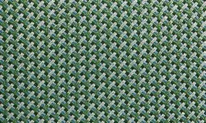 David Donahue Jacquard Silk Neck Tie - Green