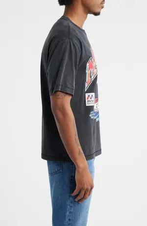 MARKET Racing Helmet Graphic T-shirt