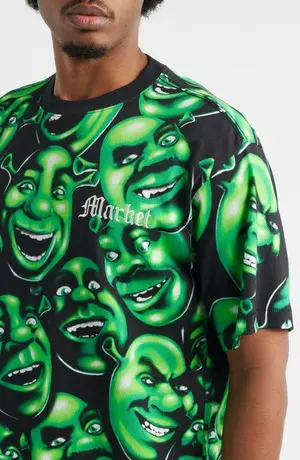 MARKET X Shrek™ Print T-shirt