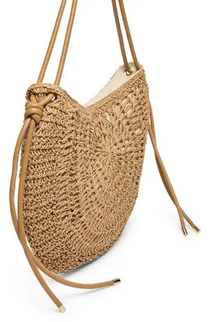 Dolce Vita Freya Raffia Shoulder Bag