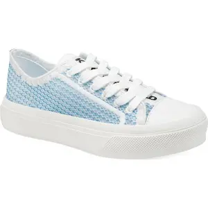 Karl Lagerfeld Paris Giddeon Low Top Sneaker - Baltic Blue/white