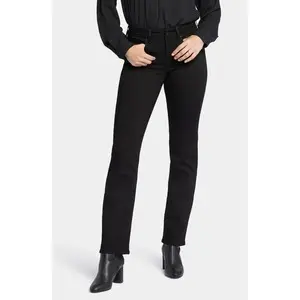 NYDJ Marilyn Straight Leg Jeans - Black