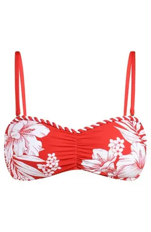 La Blanca Mariner Bandeau Bikini Top - Ruby