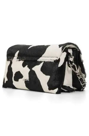 Aldo Mini Jackie Calf Hair Crossbody Bag