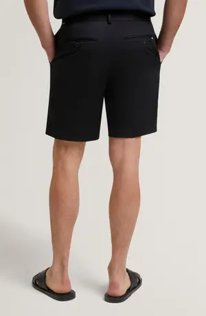Ted Baker London Slim-fit Stretch-cotton Chino Shorts - Black