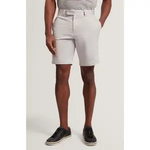 Ted Baker London Loweton Slim Fit Stretch Cotton Chino Shorts - Lt-grey