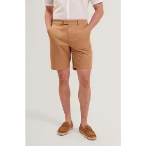 Ted Baker London Loweton Slim Fit Stretch Cotton Chino Shorts - Tan