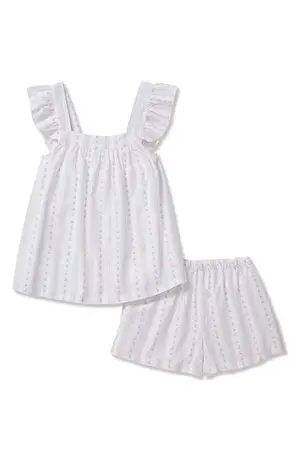 PETITE PLUME Clara Cotton Twill Short Pajamas