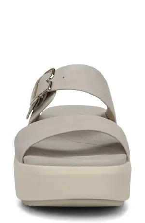 Dr. Scholl'S All Time Max Platform Wedge Slide Sandal - Oyster