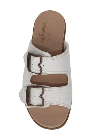 Dr. Scholl'S Wrangler Slide Sandal - White