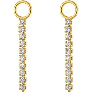 OUTOFOFFICE Multi Pavé Earring Charm - Gold