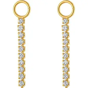 OUTOFOFFICE Multi Pavé Earring Charm - Gold