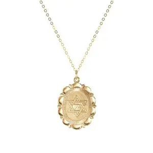 OUTOFOFFICE Star Of David Charm Necklace - Gold