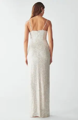 BWLDR Indy Dress - Champagne Sequin