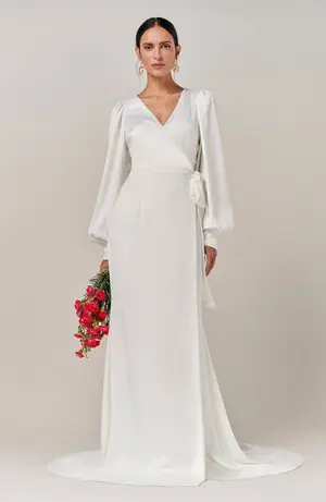 BWLDR River Gown - White