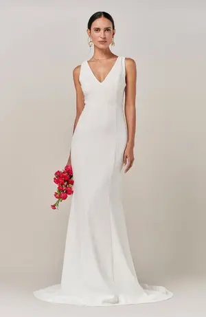 BWLDR Viola Gown - White