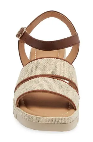 TONI PONS Aura Espadrille Wedge Sandal - Natural