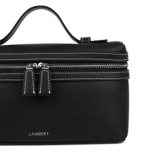 LAMBERT Elanevegan Leather Handbag - Black