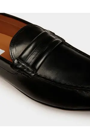Bally Kerbs Driver In Buffalo Leather