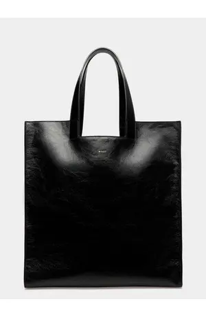 Bally Easy Tote In Calf Leather - Black