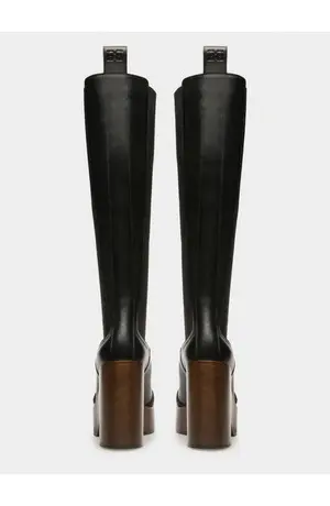Bally Ianna Leather Long Boots