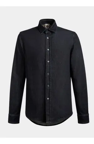 Bally Adrien Brody Travel Collection Long Sleeve Shirt - Blue